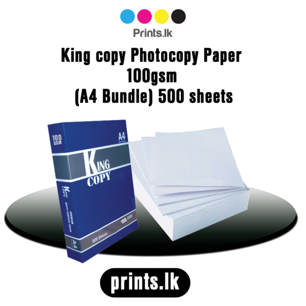 A4 Photocopy Paper 100gsm (A4 Bundle) 500 sheets - Printing done right!