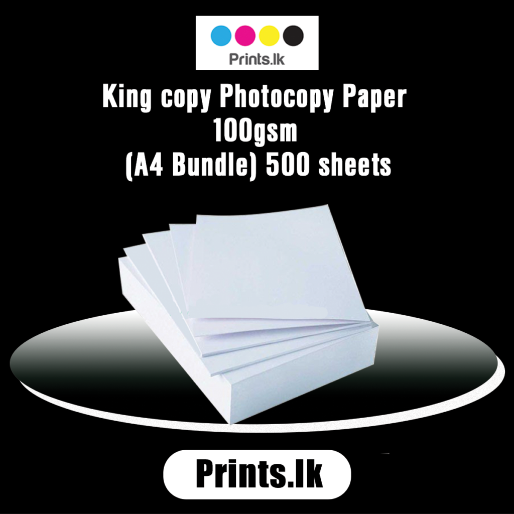 A4 Photocopy Paper 100gsm (A4 Bundle) 500 sheets - Printing done right!