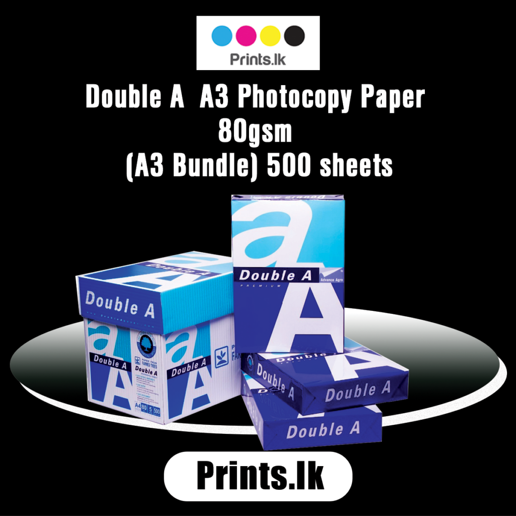 A3 Photocopy Paper 80gsm (A3 Bundle) 500 sheets - Printing done right!